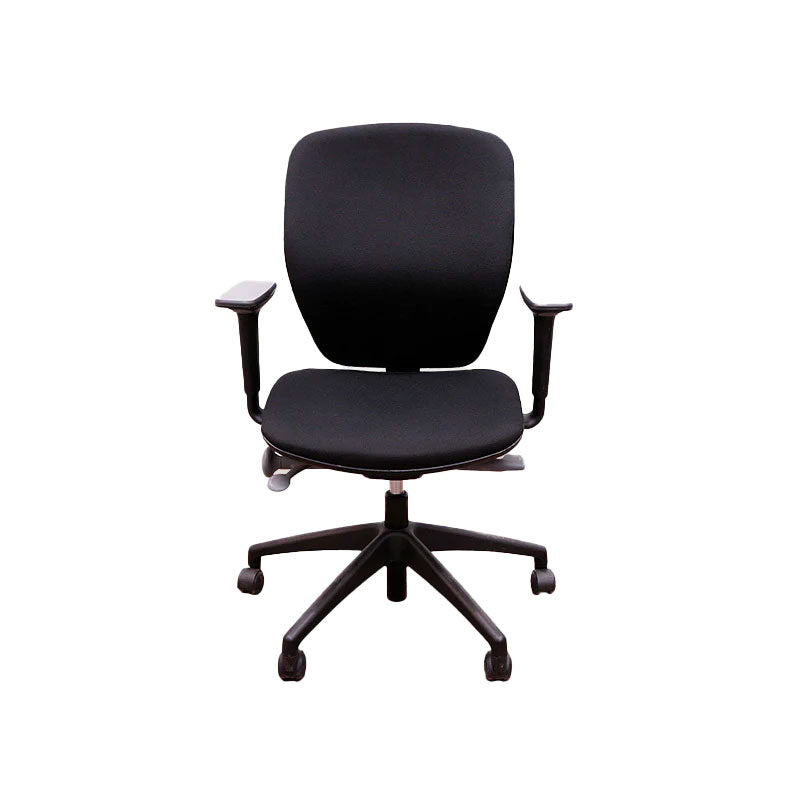 Orangebox: Joy-02 Task Chair in Black Fabric - Refurbished - The Office Crowd