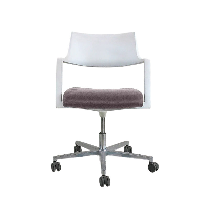 Brunner: Tempuro 6353/A Swivel Chair in Grey Fabric - Refurbished ...