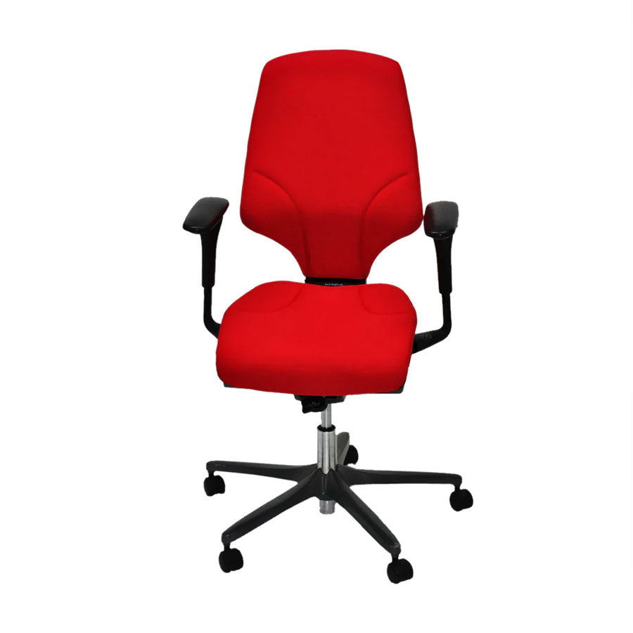 Giroflex: G64 Task Chair in Red Fabric - Refurbished - The Office Crowd