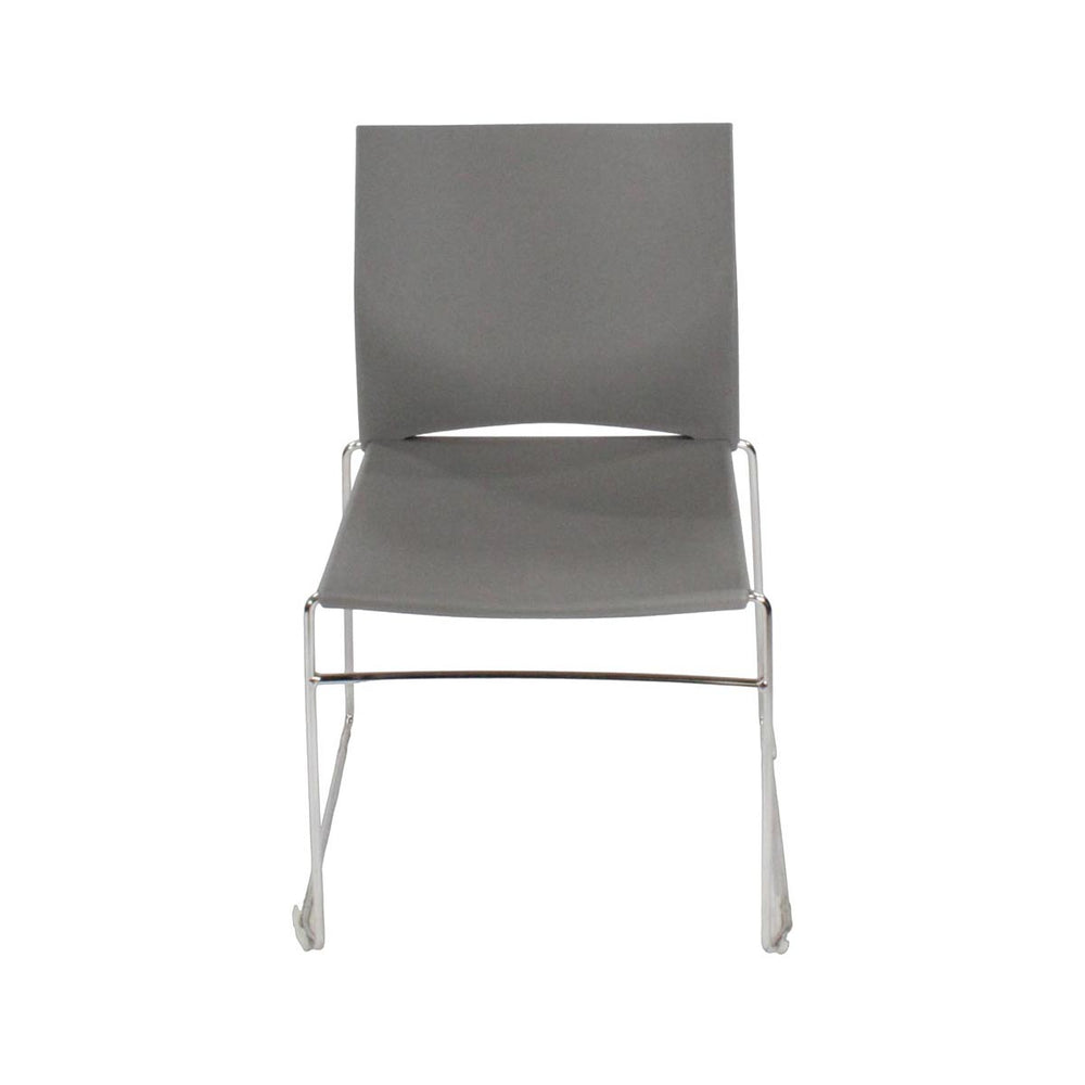 Herman Miller: Pronta Stacking Chair in Grey - Refurbished - The Office ...