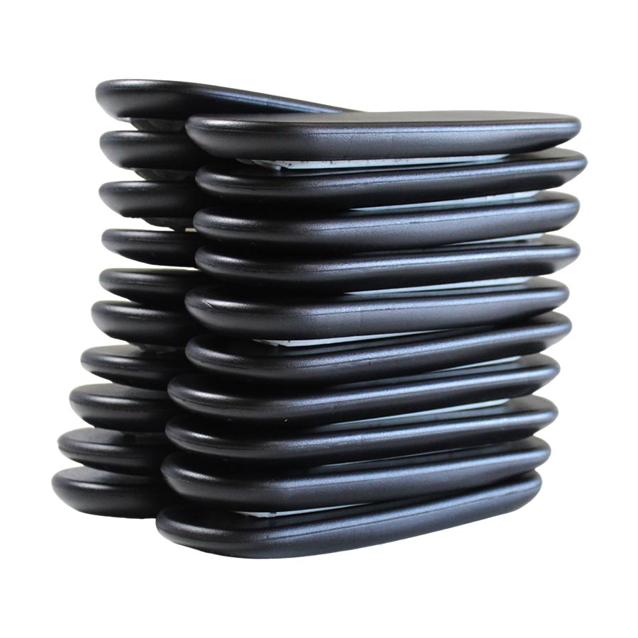Herman Miller: Sayl Black Replacement Arm Caps - Pack of 10 Pairs