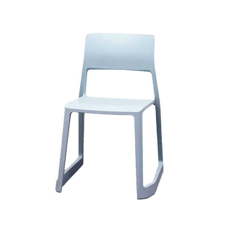 Vitra: Tip Ton Canteen Chair - Light Blue - Refurbished - The Office Crowd