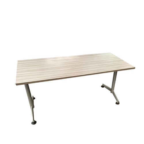 Herman Miller: Abak T Leg Desk - Refurbished - The Office Crowd