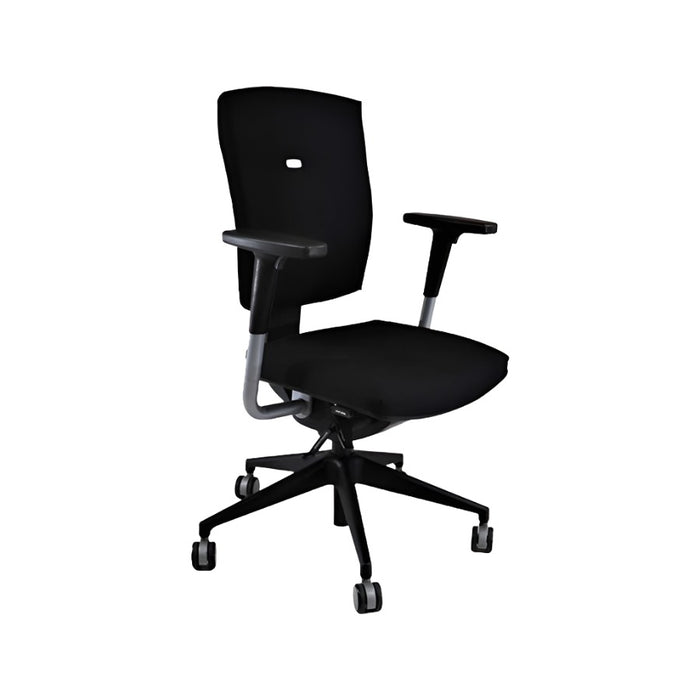 Senator: Sprint Task Chair in Black Fabric - Refurbished- The Office Crowd